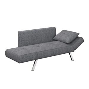 Serta Marin Convertible Sofa, Charcoal