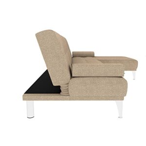 Serta Convertible Sofa, Sand