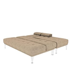 Serta Convertible Sofa, Sand