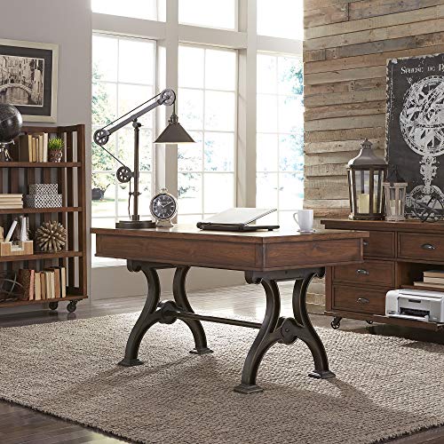 Liberty Furniture INDUSTRIES Arlington House Writing Desk, W56 x D30 x H31, Brown