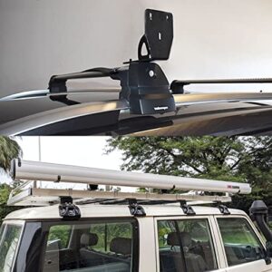 LicBund 50mm Awning Bracket Gusseted Awning Holder Compatible with Thule Rhino Heavy Duty Bar 2 Awning Bracket 813402