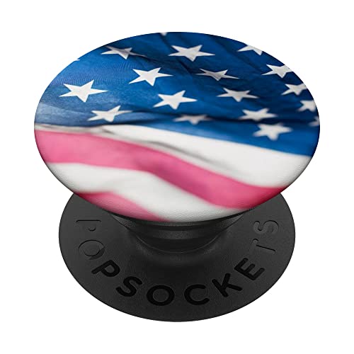 USA Flag Patriotism American Flag PopSockets Swappable PopGrip