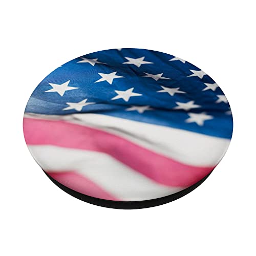 USA Flag Patriotism American Flag PopSockets Swappable PopGrip