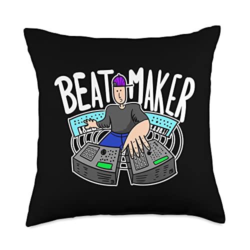 Beat Maker I Make Beats Throw Pillow