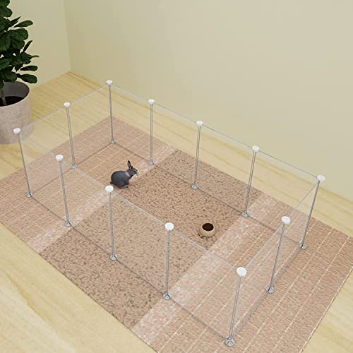 Pet Playpen, Yard Fence for Guinea Pigs, Bunny, Ferrets, Mice, Hamsters, Hedgehogs, Puppies, Turtles