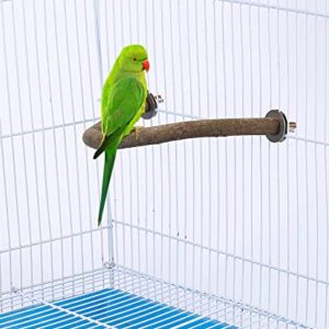 Mogoko Natural Bird Perches U-Shaped Grapevine Bird Cage Stands Parrot Cage Accessories for Parrots, Parakeets Cockatiels, Conures, Macaws, Love Birds, Finches