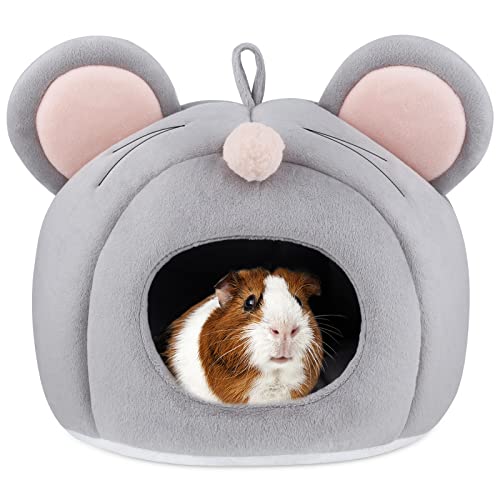 Guinea Pig Bed,Guinea Pig Hideout,Chinchilla,Hamsters,Hedgehog,Dwarf Rabbits,Small Animal Cozy House Bed Cage Accessories