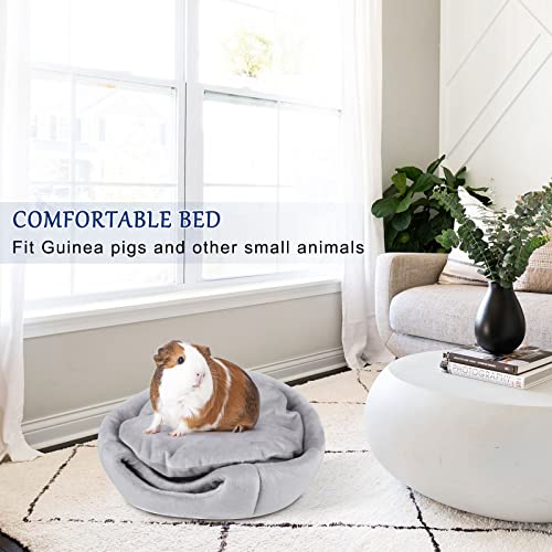 Guinea Pig Bed,Guinea Pig Hideout,Chinchilla,Hamsters,Hedgehog,Dwarf Rabbits,Small Animal Cozy House Bed Cage Accessories