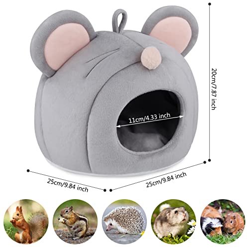 Guinea Pig Bed,Guinea Pig Hideout,Chinchilla,Hamsters,Hedgehog,Dwarf Rabbits,Small Animal Cozy House Bed Cage Accessories