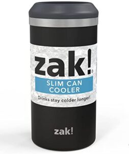 zak! slim can cooler (black)