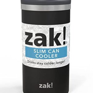 ZAK! Slim Can Cooler (Black)