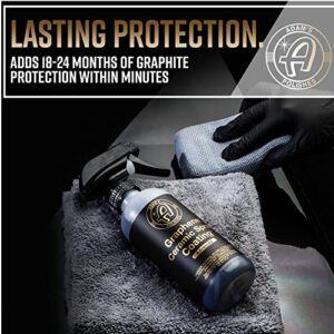 Adam's Polishes Advanced Graphene Ceramic Spray Coating (12oz) - 18+ Month Sprayable Graphene Oxide Ceramic Coating for Cars, Boats, RV's & Motorcycle | Adds Extreme Gloss, Depth, Shine & Protection