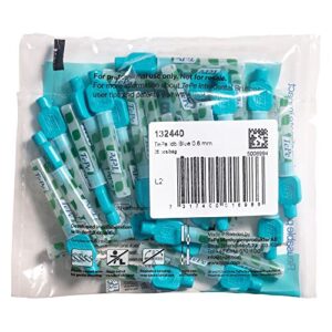 TEPE Interdental Brushes Original | Size 5-0.8mm | 1 Pack of 20 Brushes (0.6 mm, Blue)