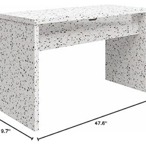 Mr. Kate Winston Desk, 19.7D x 47.6W x 29.2H in, Terrazzo