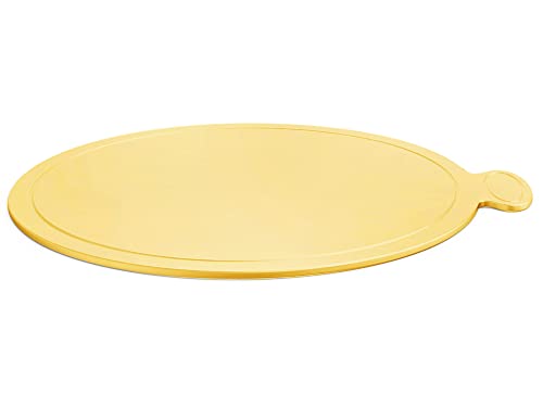 100 Pcs Gold Cake Boards Mini Round Cake Cardboard 3 Inch for Mousse Cupcake, Cake Dessert, Cake Decorating, 8cm