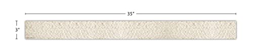 Teacher Created Resources Everyone is Welcome Woven Straight Border Trim (TCR7127), Natural