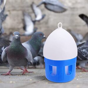 POPETPOP Chicken Drinking Bowl Bird Feeding Plastic Pet Drinker Dispenser Pigeons Feeder Water Pot Container Birds- Automatic Feeders Water Dispenser Bird Cages 4L Automatic Bird Drinker