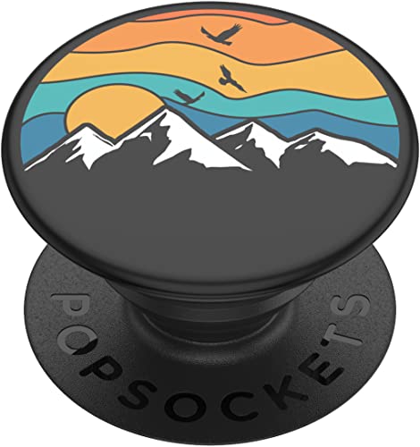 ​​​​PopSockets Phone Grip with Expanding Kickstand, Nature PopGrip - Mountain High