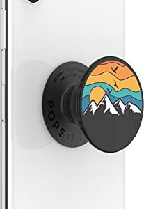 ​​​​PopSockets Phone Grip with Expanding Kickstand, Nature PopGrip - Mountain High