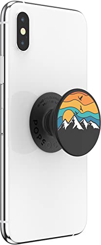 ​​​​PopSockets Phone Grip with Expanding Kickstand, Nature PopGrip - Mountain High