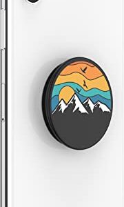 ​​​​PopSockets Phone Grip with Expanding Kickstand, Nature PopGrip - Mountain High