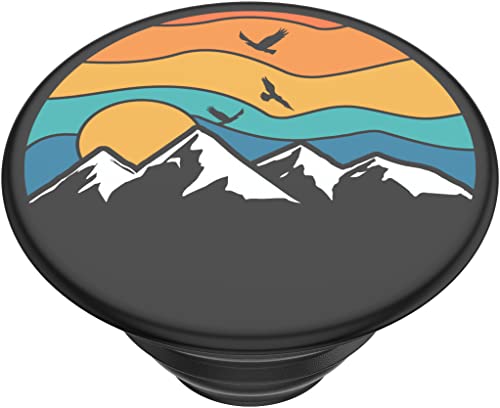 ​​​​PopSockets Phone Grip with Expanding Kickstand, Nature PopGrip - Mountain High