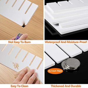 KnnRiim 10Pcs Drawer Dividers,15.75" x 3.55",Drawer Separators,Extremely Thick,Kitchen Adjustable Drawer Organizers,Large Adjustable Drawer Organizer for Underwear,DIY Storage Organizer Separator, Socks, Makeup, Kitchen Cutlery, Bedroom, Dresser ,Desk ,Of