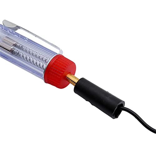 Atmneris Auto Circuit Tester 6V 12V 24V Test Light with Indicator Bulb Car Probe Pen for Low Voltage Systems,S