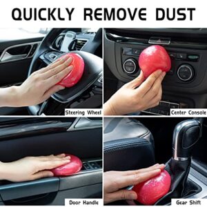 TICARVE Cleaning Gel Car Putty Car Clean Putty Gel Auto Tools Car Interior Cleaner Car Cleaner Car Cleaning Slime Car Assecories Keyboard Cleaner Rose 2Pack