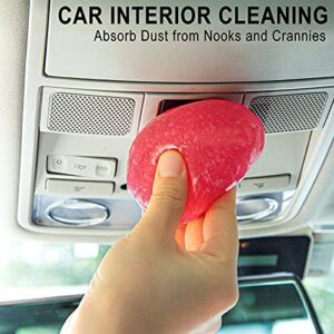 TICARVE Cleaning Gel Car Putty Car Clean Putty Gel Auto Tools Car Interior Cleaner Car Cleaner Car Cleaning Slime Car Assecories Keyboard Cleaner Rose 2Pack