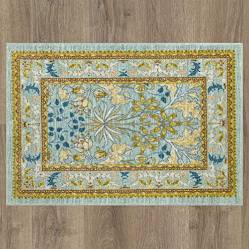 Mohawk Home Cicilly Blue 3' x 5' Area Rug