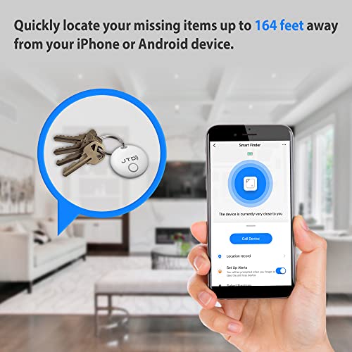 JTD Smart Wireless Bluetooth GPS Key Finder Tracker Tag w/iOS & Android App [JTD-KFW2]