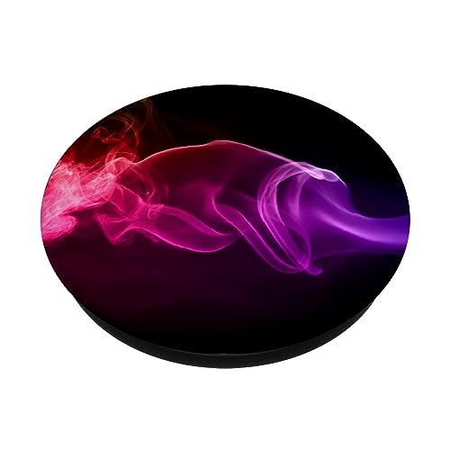 Purple Abstract Smoke PopSockets Standard PopGrip