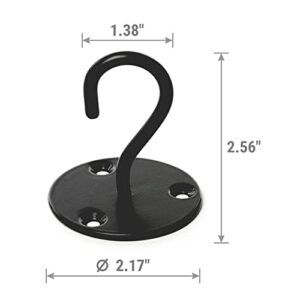 Decorative Hook 2 PC (Jet Black)