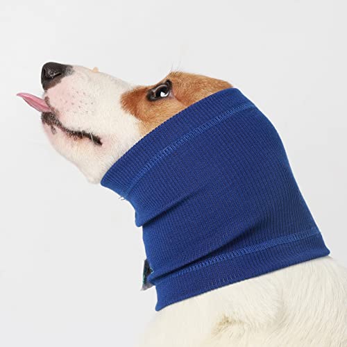 Quiet Ears for Dogs Hats Hoodies Dog's Ear Muffs Headband Noise Ear Protection for Dogs,Blue M