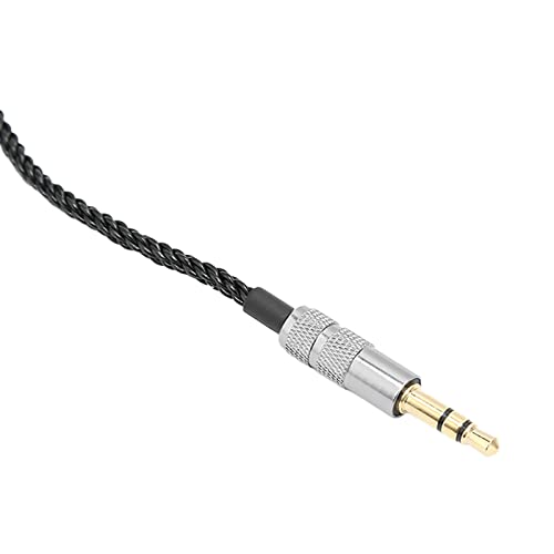 3.5mm Headphone Audio Cable, 120mm Length 3.5mm Jack Replacement Headphone Audio Cable suitable for IE8 IE80 IE8i Earphones