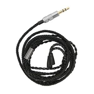 3.5mm Headphone Audio Cable, 120mm Length 3.5mm Jack Replacement Headphone Audio Cable suitable for IE8 IE80 IE8i Earphones