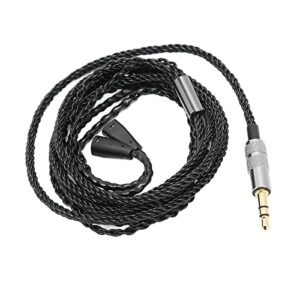 3.5mm Headphone Audio Cable, 120mm Length 3.5mm Jack Replacement Headphone Audio Cable suitable for IE8 IE80 IE8i Earphones