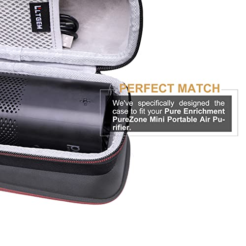 LTGEM EVA Hard Case for Pure Enrichment PureZone Mini Portable Air Purifie - Protective Carrying Storage Bag