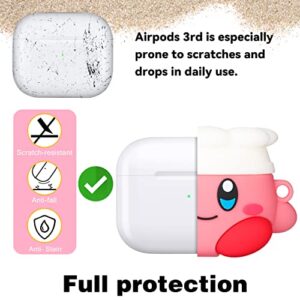 Mulafnxal for Airpods 3 3rd Generation Case Cute 3D Lovely Unique Cartoon for Airpod 3 Silicone Cover Fun Funny Cool Design Fashion Cases for Boys Girls Kids Teen for Air pods 3 (2021) (Chef)