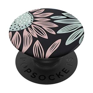 elegant floral flower bloom phone popper popsockets swappable popgrip