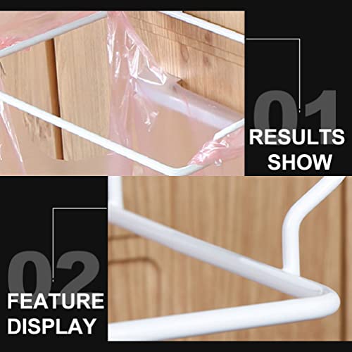 ULTECHNOVO Trash Bag Holder Organizer Kitchen Garbage Hook Hanging Waste Bag Stand Waste Garbage Bag Holder