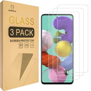 mr.shield [3-pack] designed for samsung galaxy a53 5g [tempered glass] [japan glass with 9h hardness] screen protector with lifetime replacement