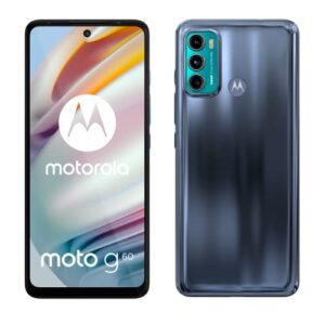 Motorola Moto G60 Dual-SIM 128GB ROM + 6GB RAM (GSM Only | No CDMA) Factory Unlocked 4G/LTE Smartphone (Dynamic Gray) - International Version