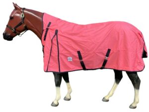 rugged ride 1200 denier adjustable high neck heavyweight turnout blanket - 300 gr fill