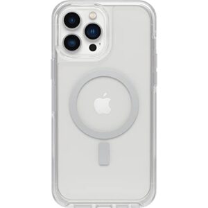 OtterBox iPhone 13 Pro Max and iPhone 12 Pro Max Symmetry Series+ Case - Clear , ultra-sleek, snaps to MagSafe, raised edges protect camera & screen