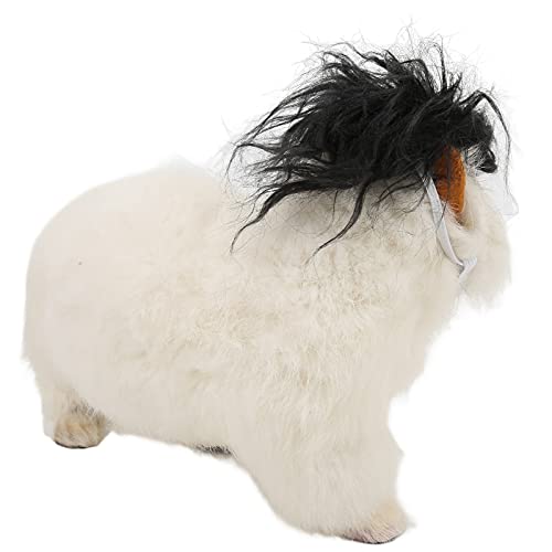 Hztyyier Dog Wigs Pet WigsDog Wig Pet Costume for Dogs and Cats for Halloween Christmas, Parties, Festivals(Black) Cat Supplies