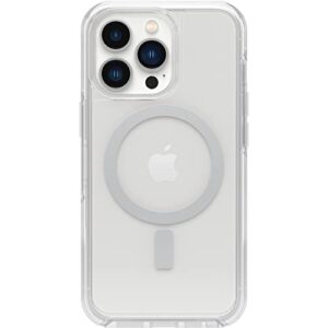 OtterBox iPhone 13 Pro Symmetry Series+ Case - Clear , Ultra-sleek, Snaps To MagSafe, Raised Edges Protect Camera & Screen