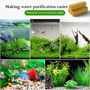 ZHHMl Aquarium Fitler Media Aquarium Bio Balls Filter Media Cultivate nitrifying Bacteria Freshwater/seawater Biological Filtration (20PCS) (Rectangle)