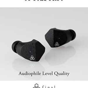 Final ZE3000 True Wireless Earbuds, Hi-Fi Sound Quality, Maximum 35 Hours Music Playback, IPX4, aptX Adaptive, Touch Sensor, Support Lossless Music Format, Designed in Japan (White)